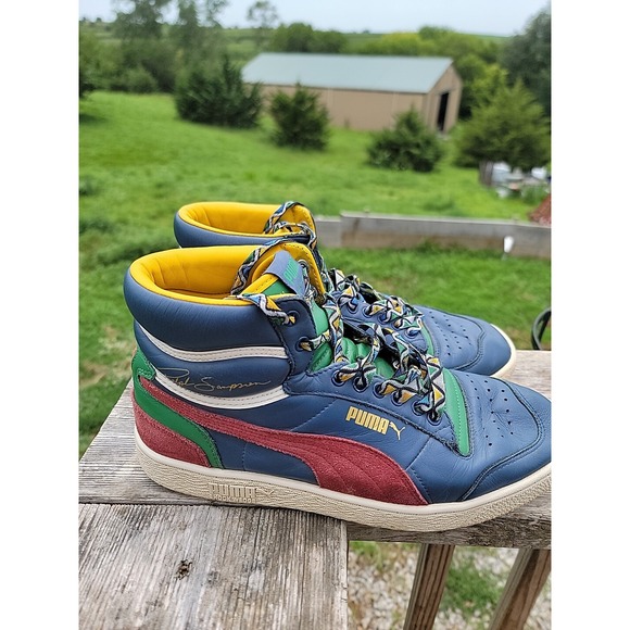 Puma | Shoes | Puma Ralph Sampson Shock Wedge Mens Sneaker Size 95 High ...